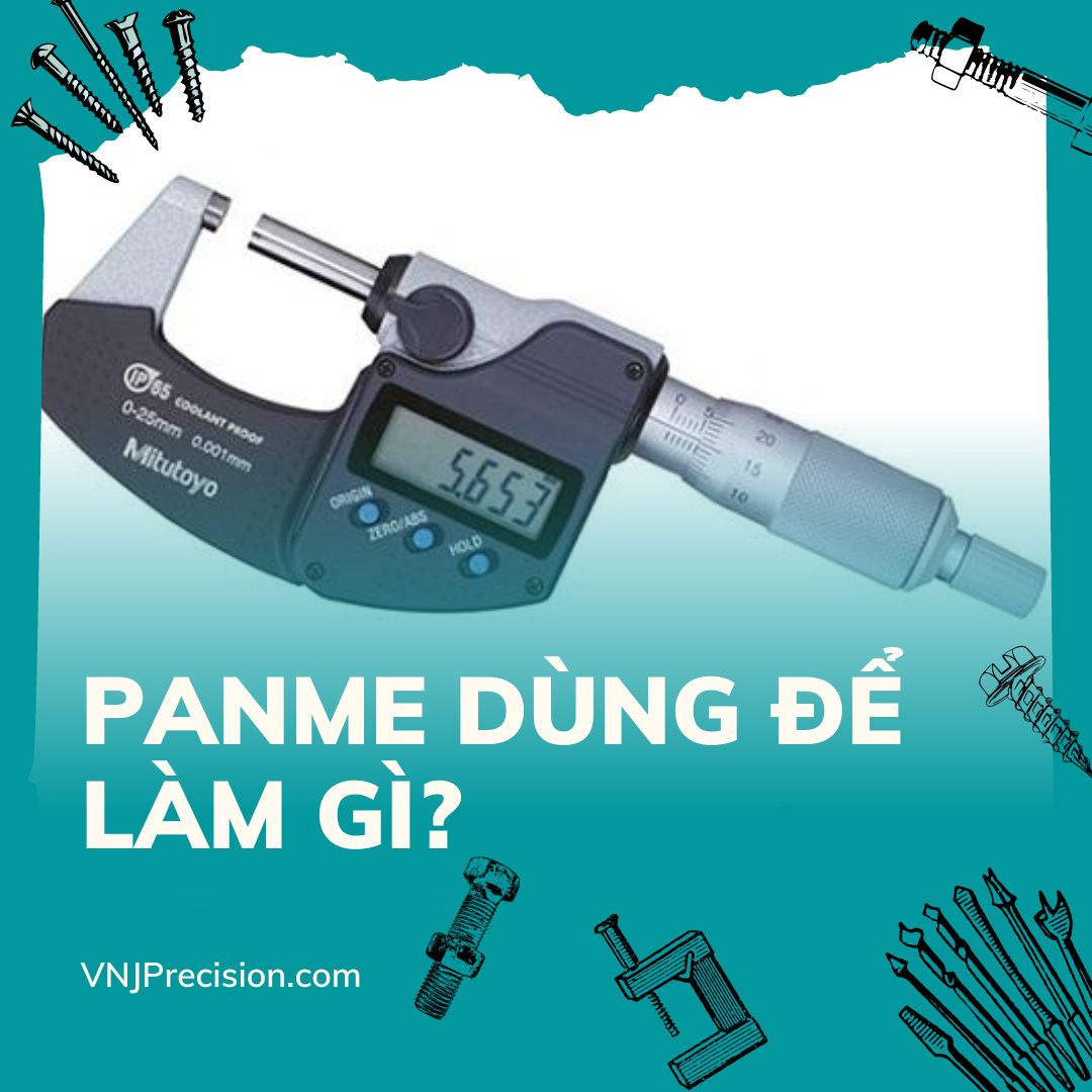 Panme dùng để làm gì? Cách đo và phân loại. - ACVV